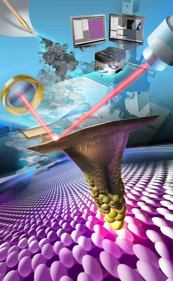 Zoom into a Pencil Line of Graphene with an Atomic Force Microscope ...