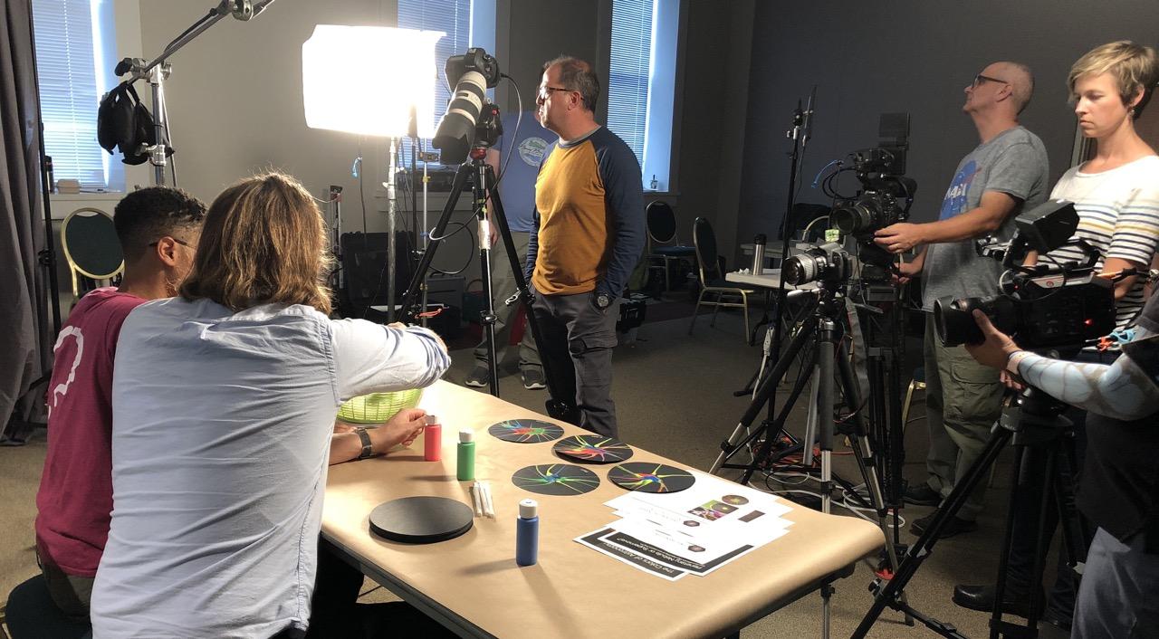 Lights, Camera, Action! Filming for a new set of training videos has ...