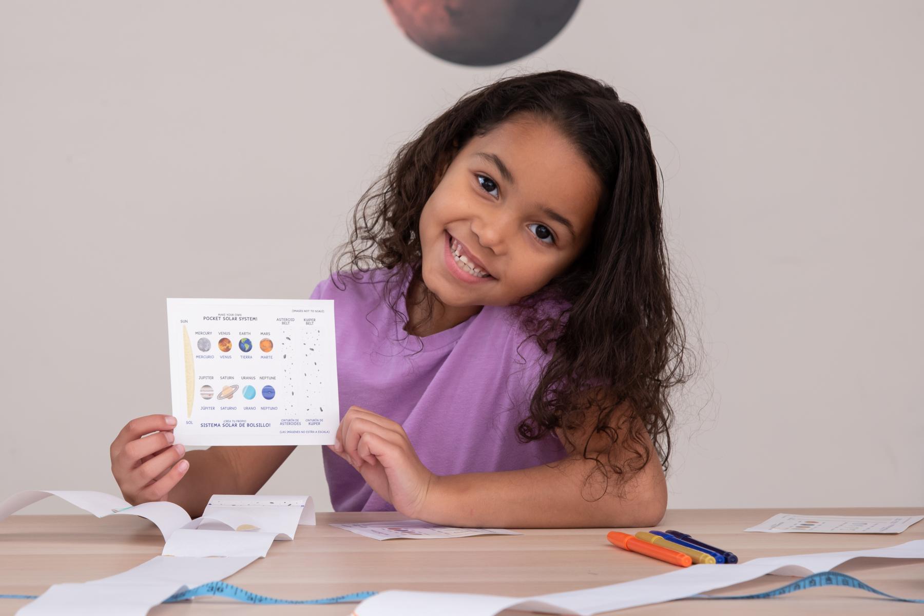 Exploring the Solar System: Pocket Solar System | NISE Network